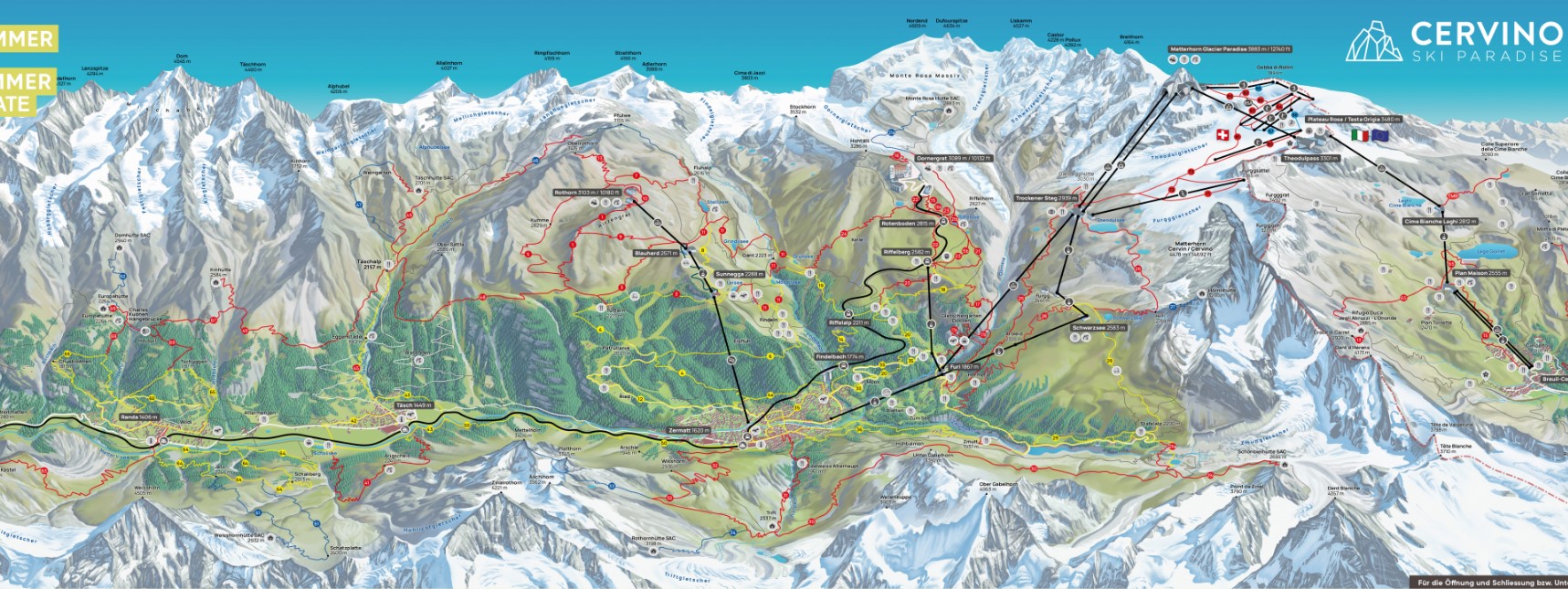 Breuil Cervinia - Ski for live